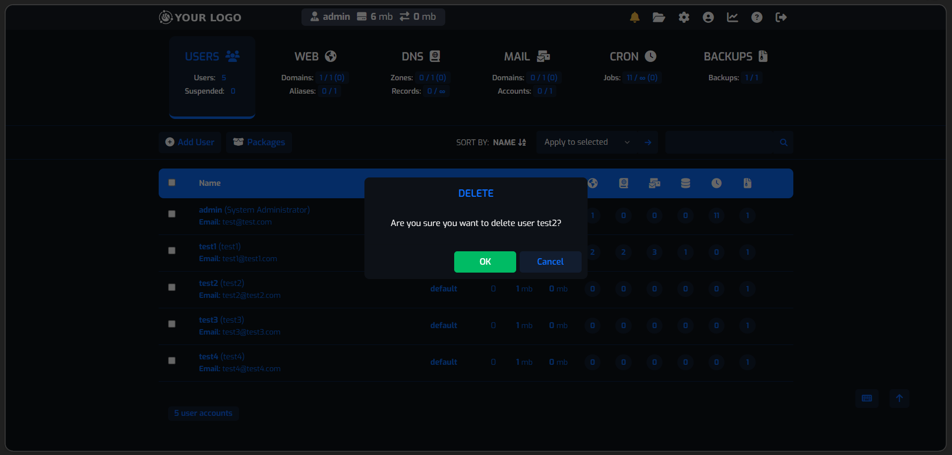 GitHub - MaxiZamorano/maxtheme: Español: Tema para el panel de control HestiaCP con ...